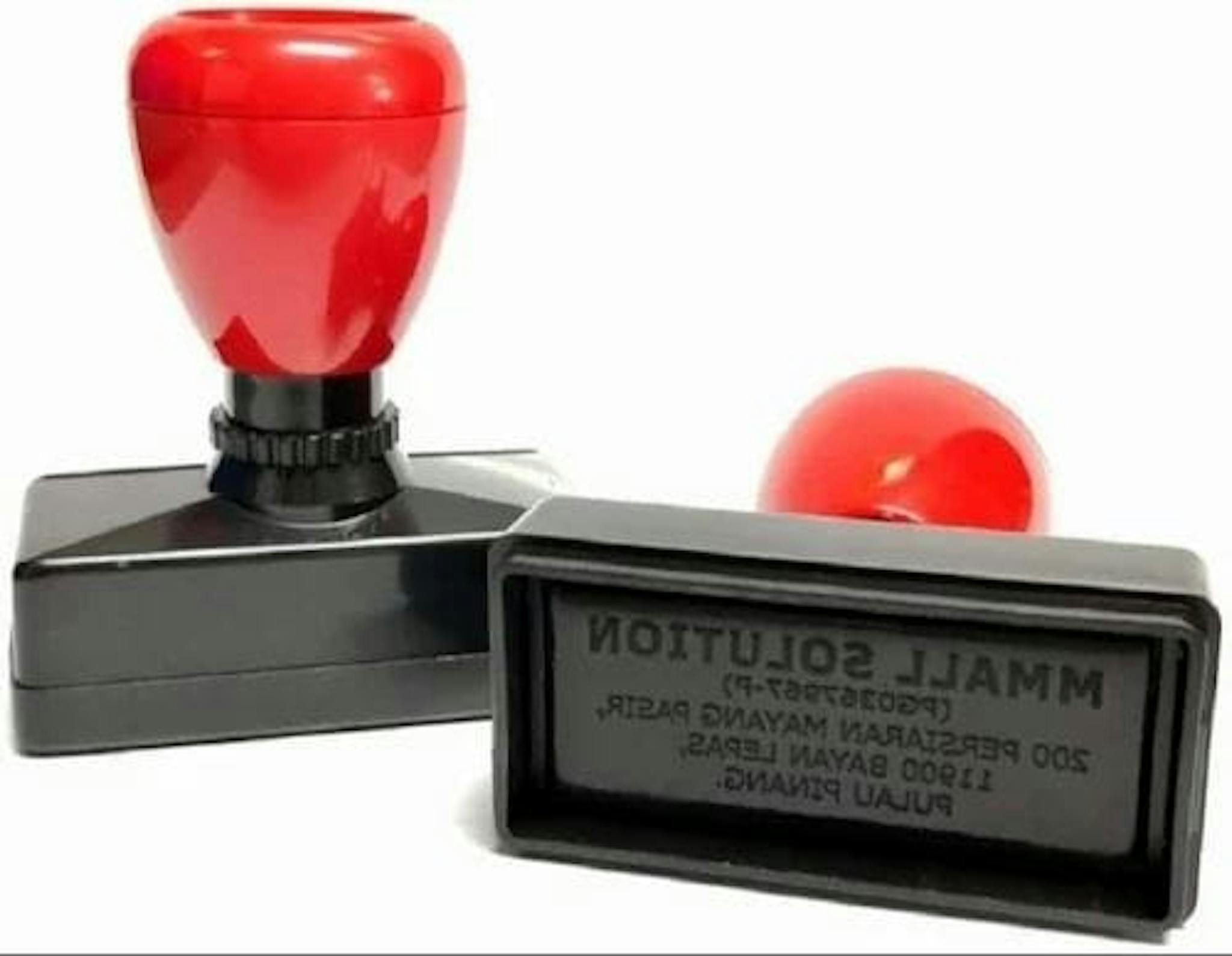 Flash Self-Inking Rubber Stamp – Lorekom International | Print On ...